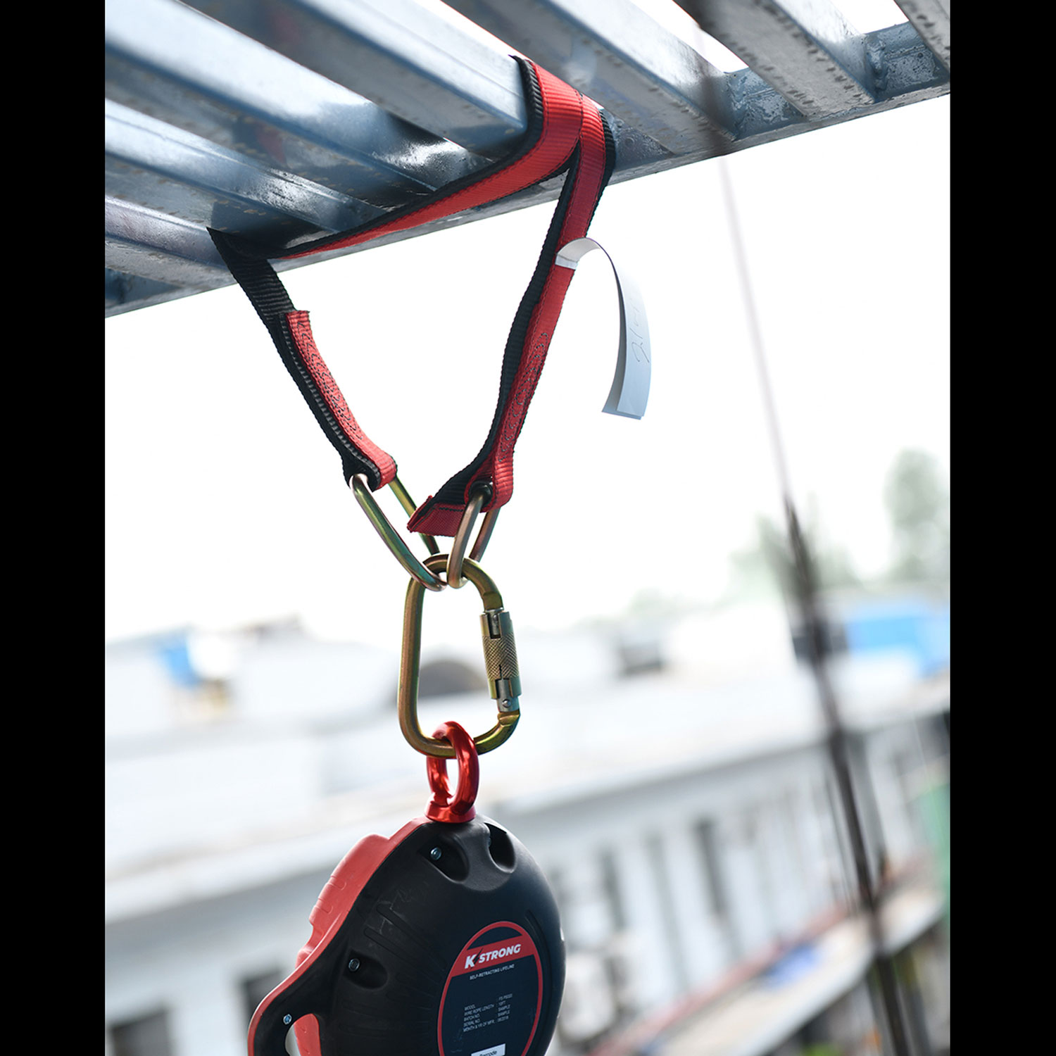 KStrong® 10' Choker Style Anchor Strap with Wear Pad - KStrong